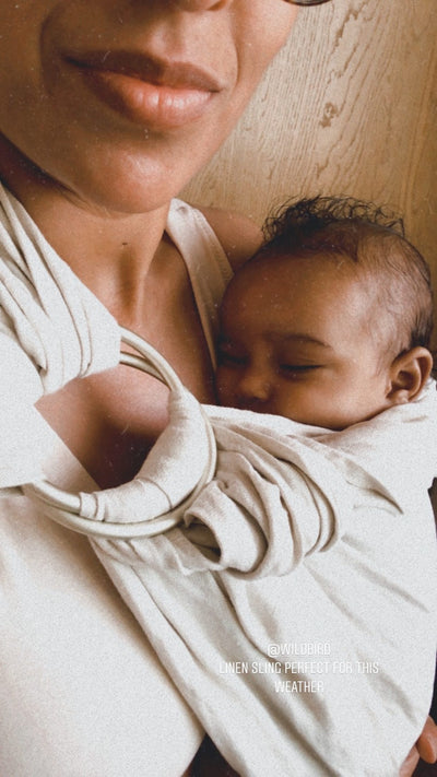 Swan - Linen Sling – WildBird