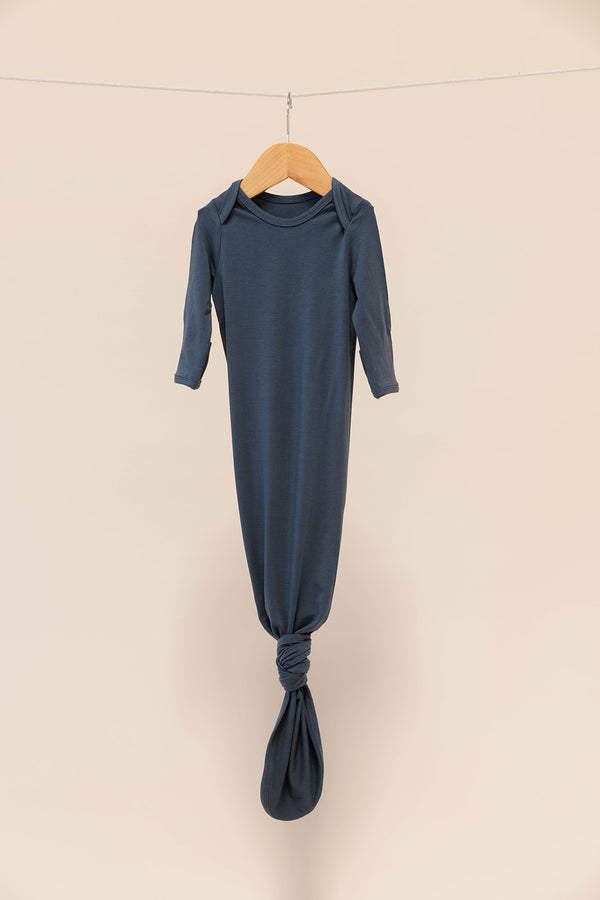 Infant Sleeper Gown: Baby & Newborn Knotted Sleeper Gowns – WildBird