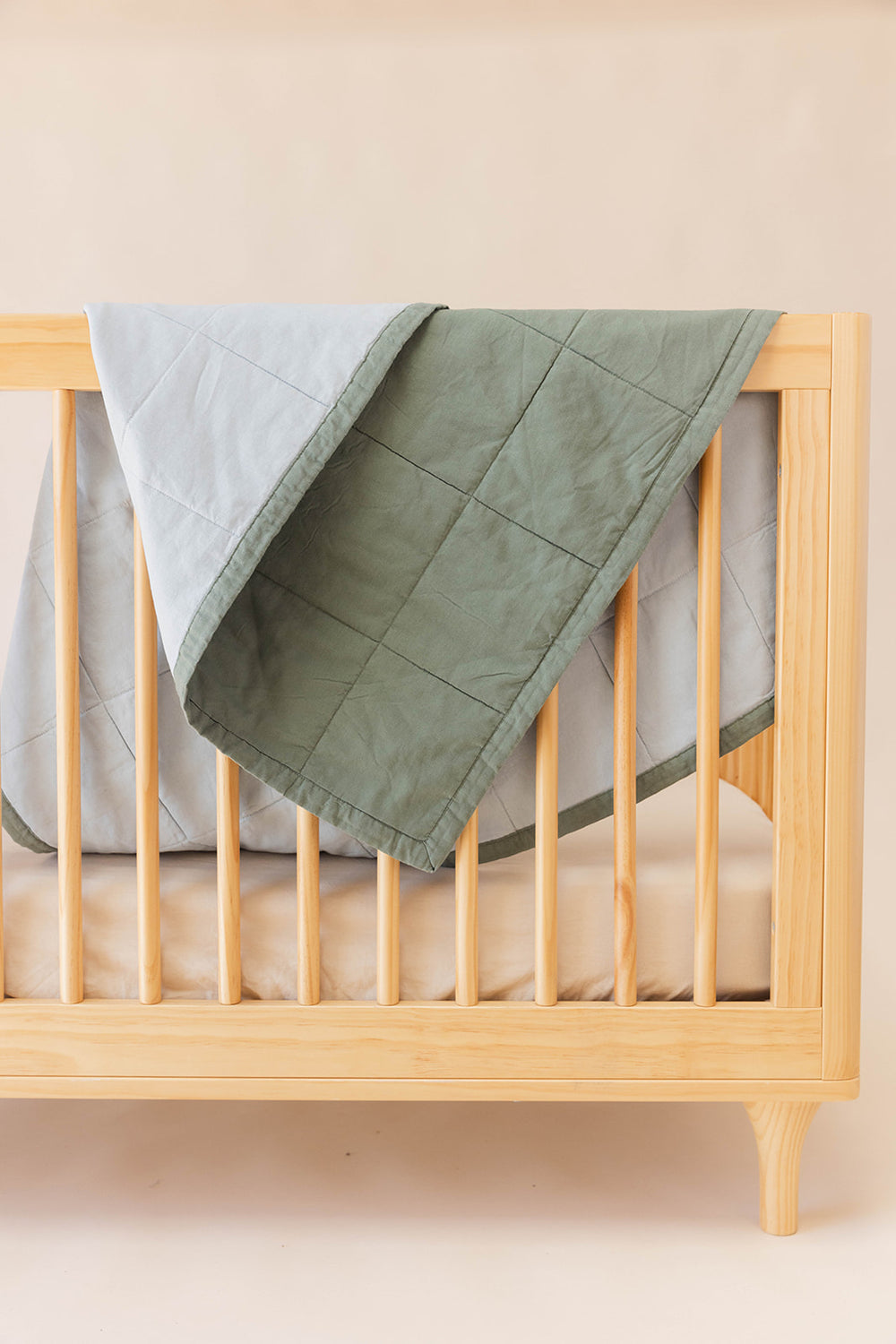 Acadian/Dove - Linen Quilted Blanket – WildBird